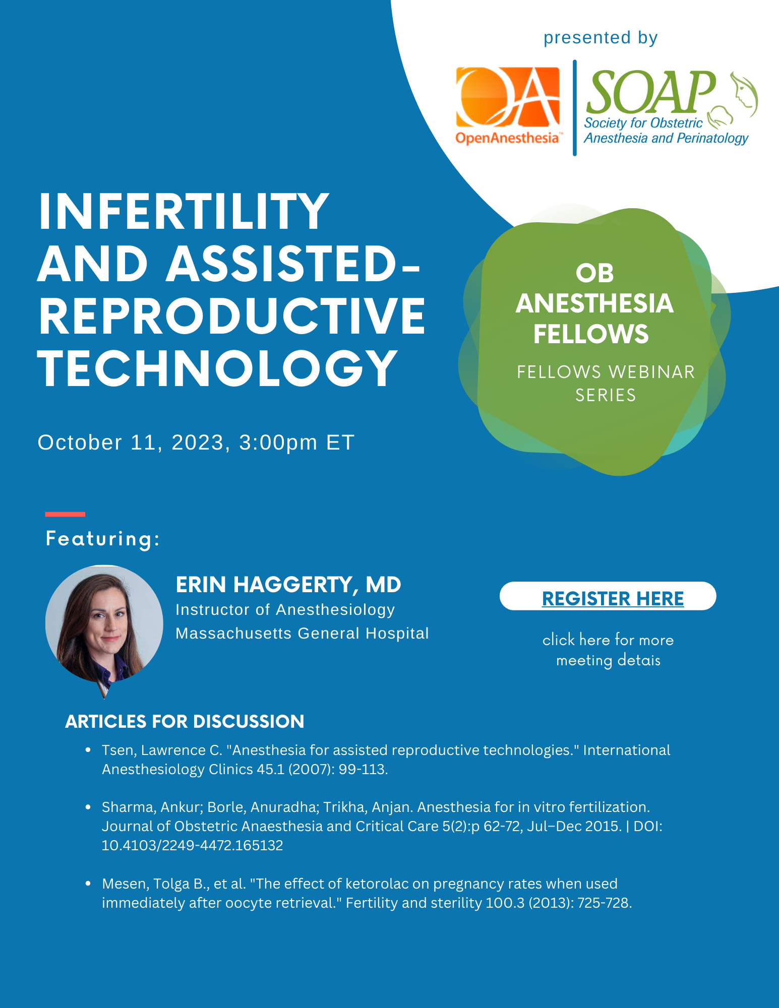 Fellows Webinar - October 2023