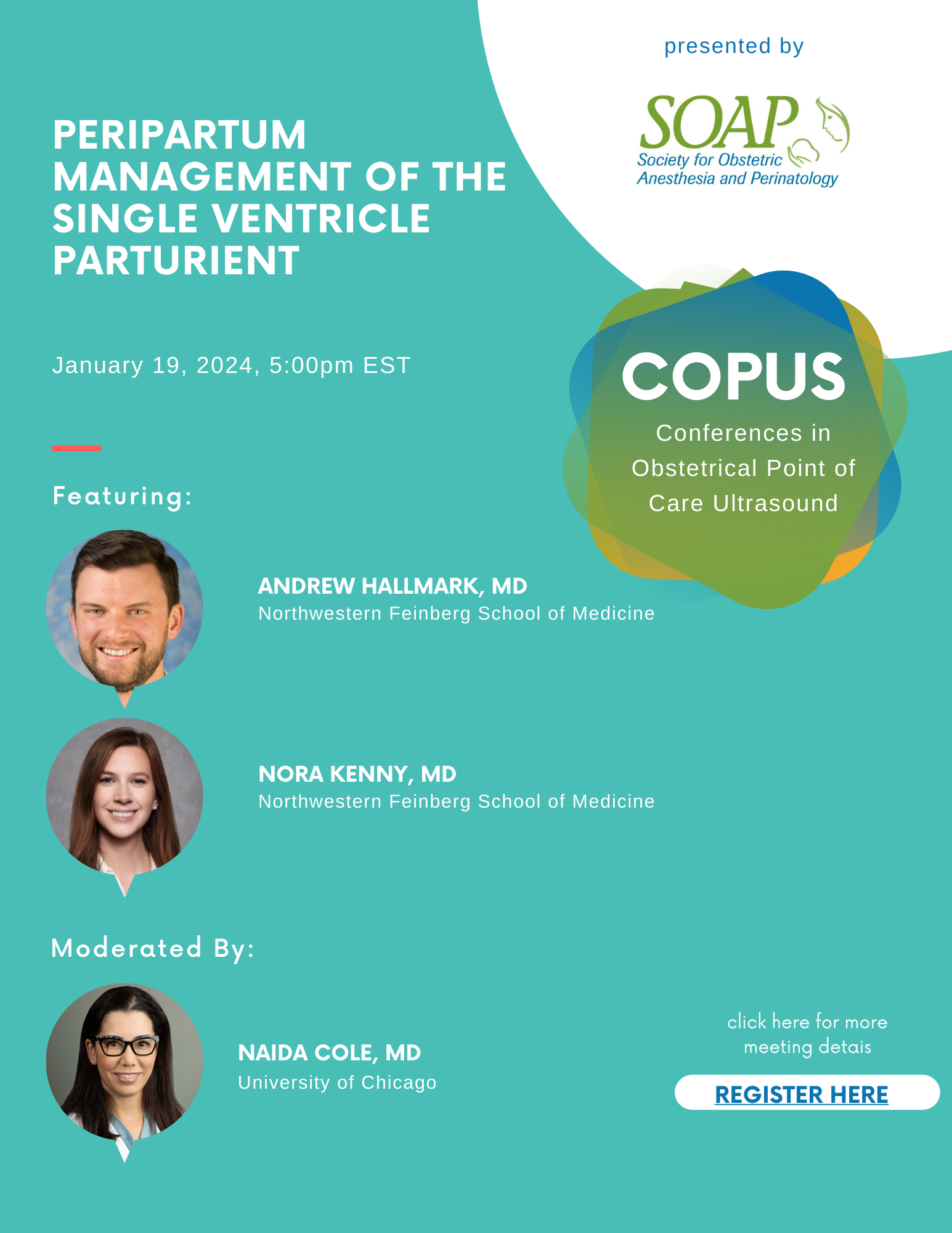 COPUS - Peripartum Management of the Single Ventricle Parturient